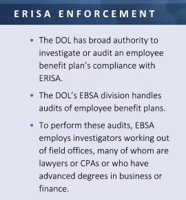 DOL Releases Audit Results of ERISA Enforcement During 2025 - Hodge ...